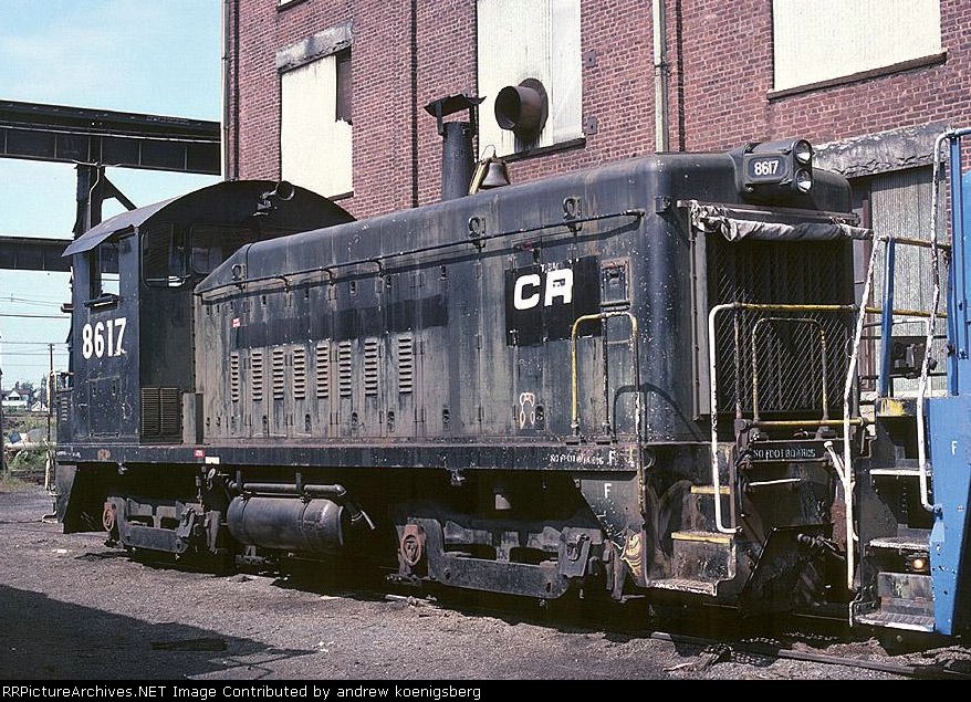 Conrail Electro-Motive Division SW-8 8617